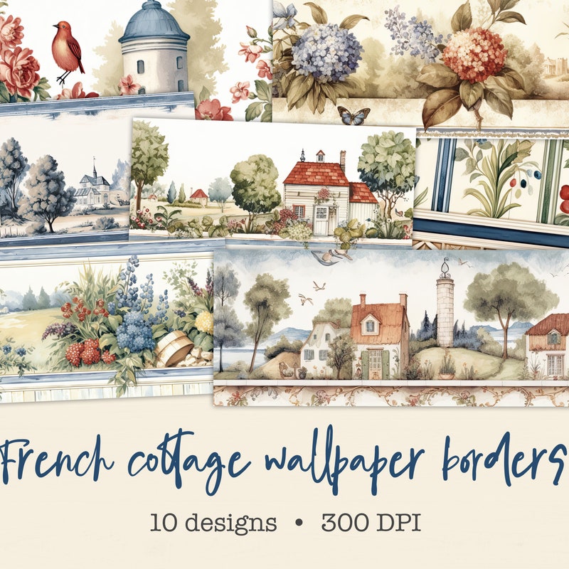 French Border - Etsy