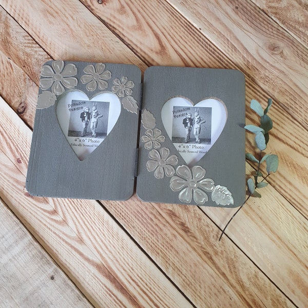 Double Picture Frame - Etsy