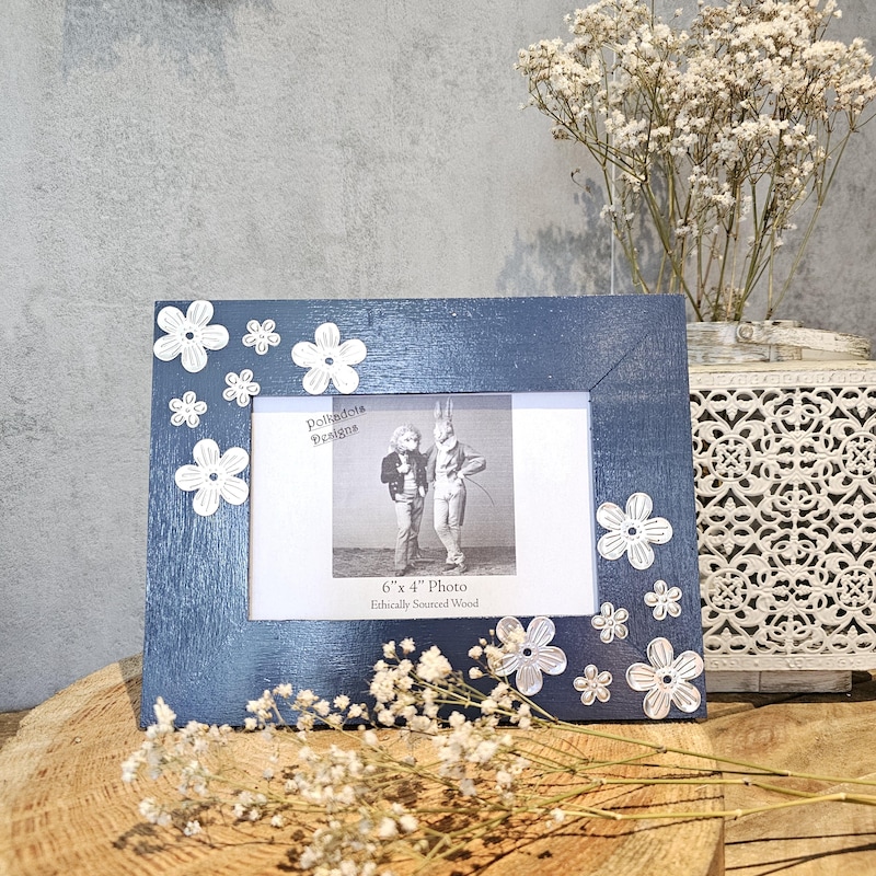 Floral Picture Frame - Etsy