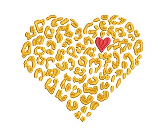 Leopard Embroidery Designs - Etsy