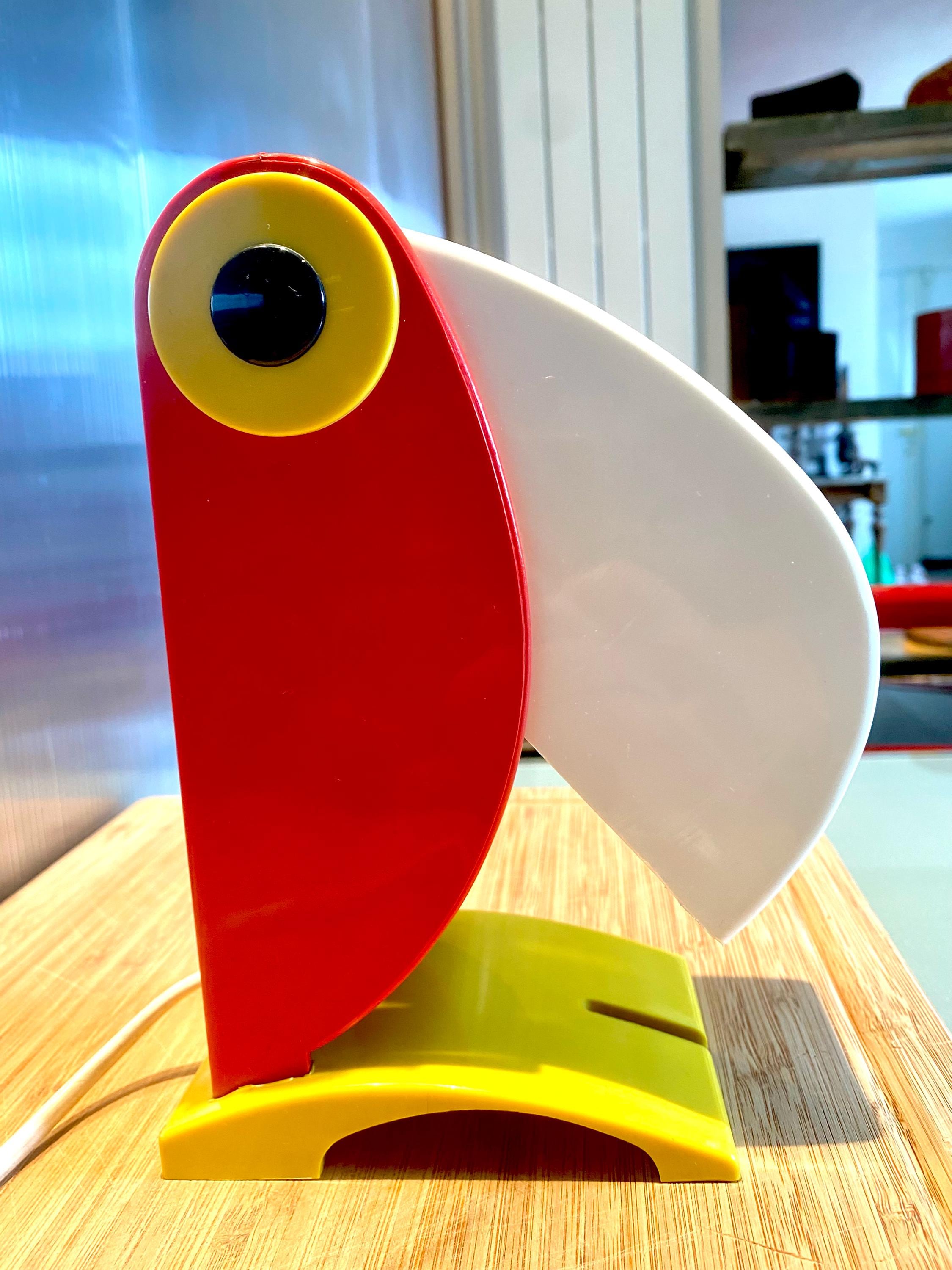 Vintage Original TOUCAN Lamp in Great Condition- Italy- FERRARI - 1960 ...