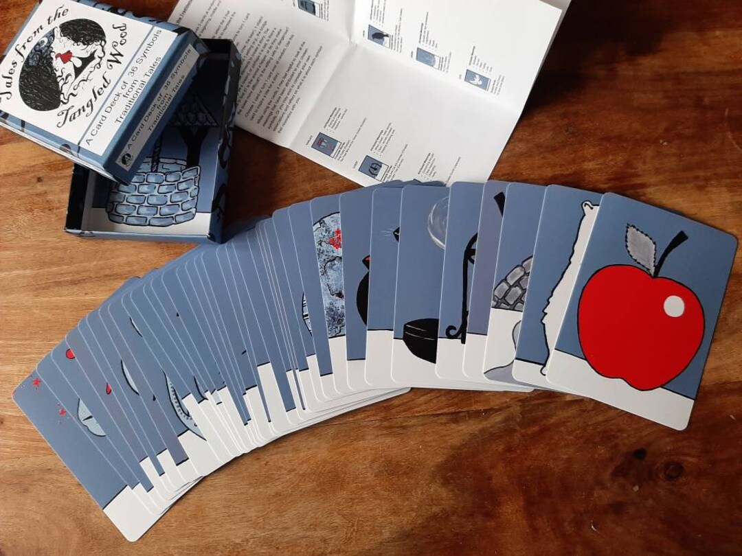 Fairy Tale Symbols Card Pack- Deck of 36 Symbols/motifs From ...