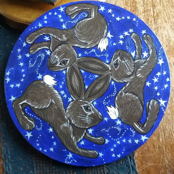 Three Hares - Etsy UK