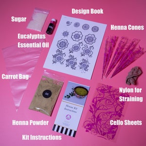 Henna Kit , MINI DELUXE - Etsy