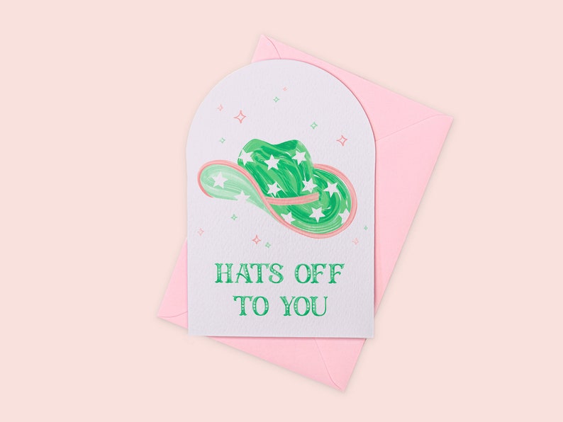 Western Cowboy Congratulations Card: Funny Graduation 'hats Off ...