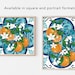 Oranges Tiles Art Oranges Fruit Poster Fruit Tiles Art - Etsy