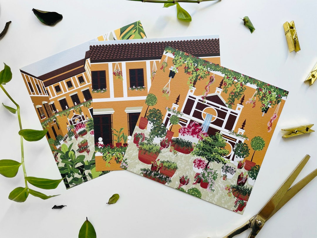 Seville Postcards Spanish Art Spanish Postcard Set Seville - Etsy