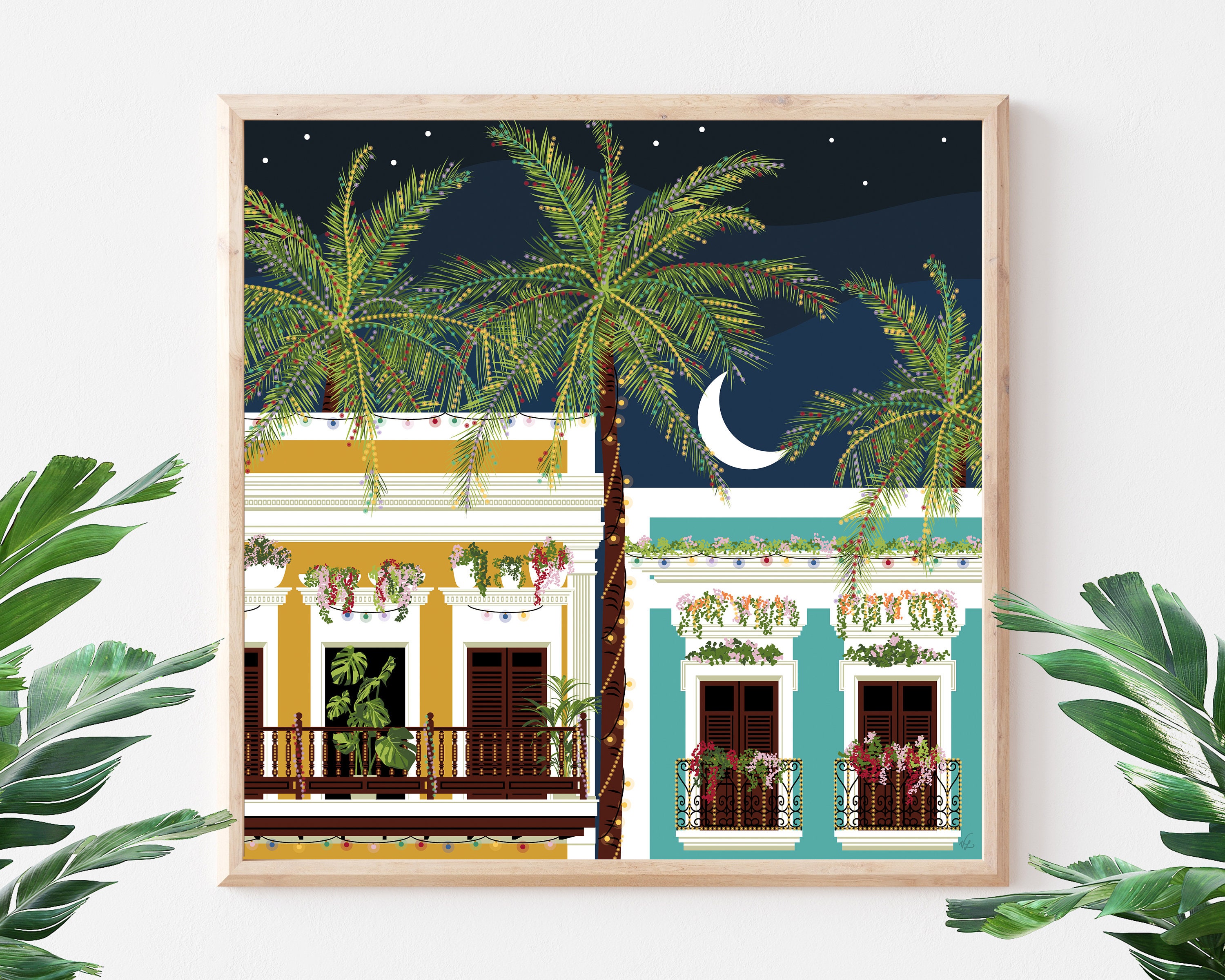 Puerto Rico Wall Art Puerto Rico Art Puerto Rico Gift - Etsy