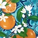 Oranges Tiles Art Oranges Fruit Poster Fruit Tiles Art - Etsy