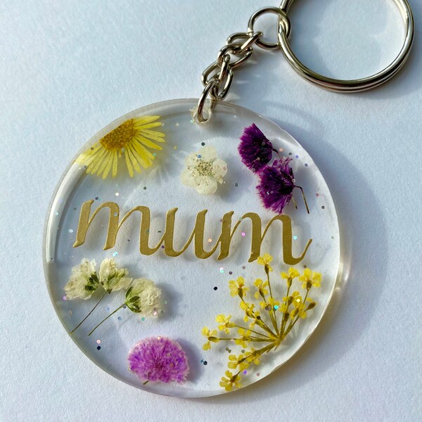Resin Keyring - Etsy UK