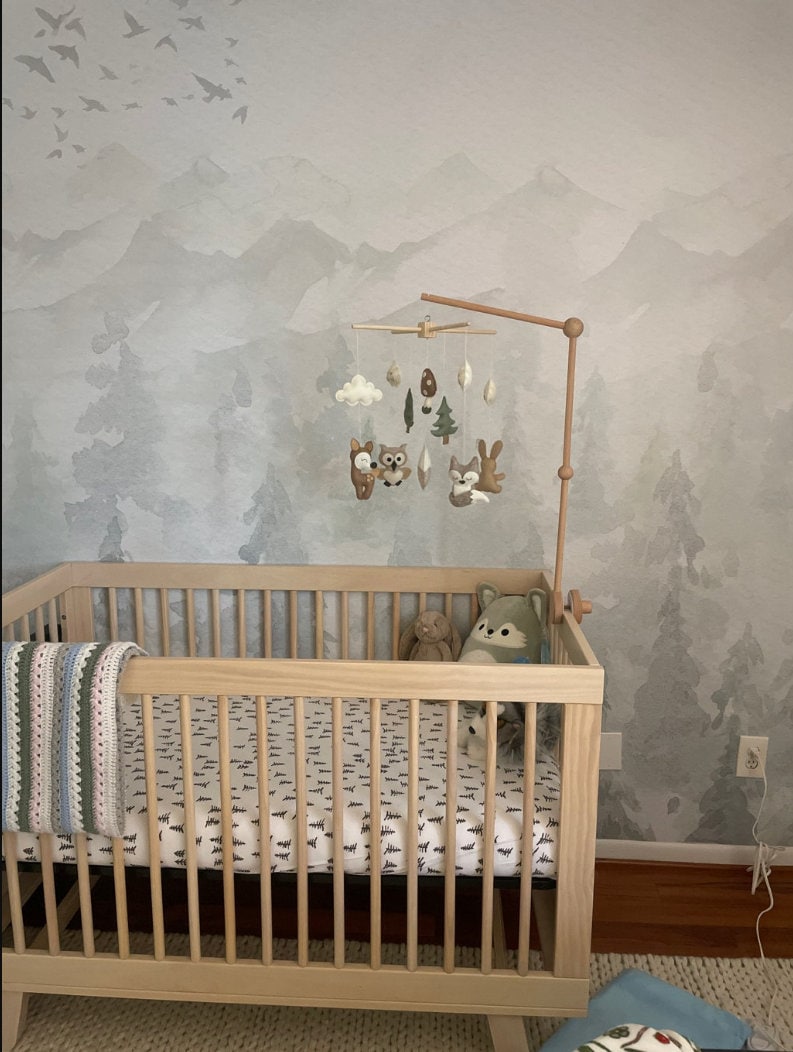 Baby Mobile forest Animals. Baby Mobile Baby - Etsy