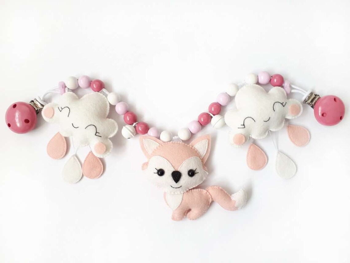 Stroller Chain From 100% Wool Felt - Etsy