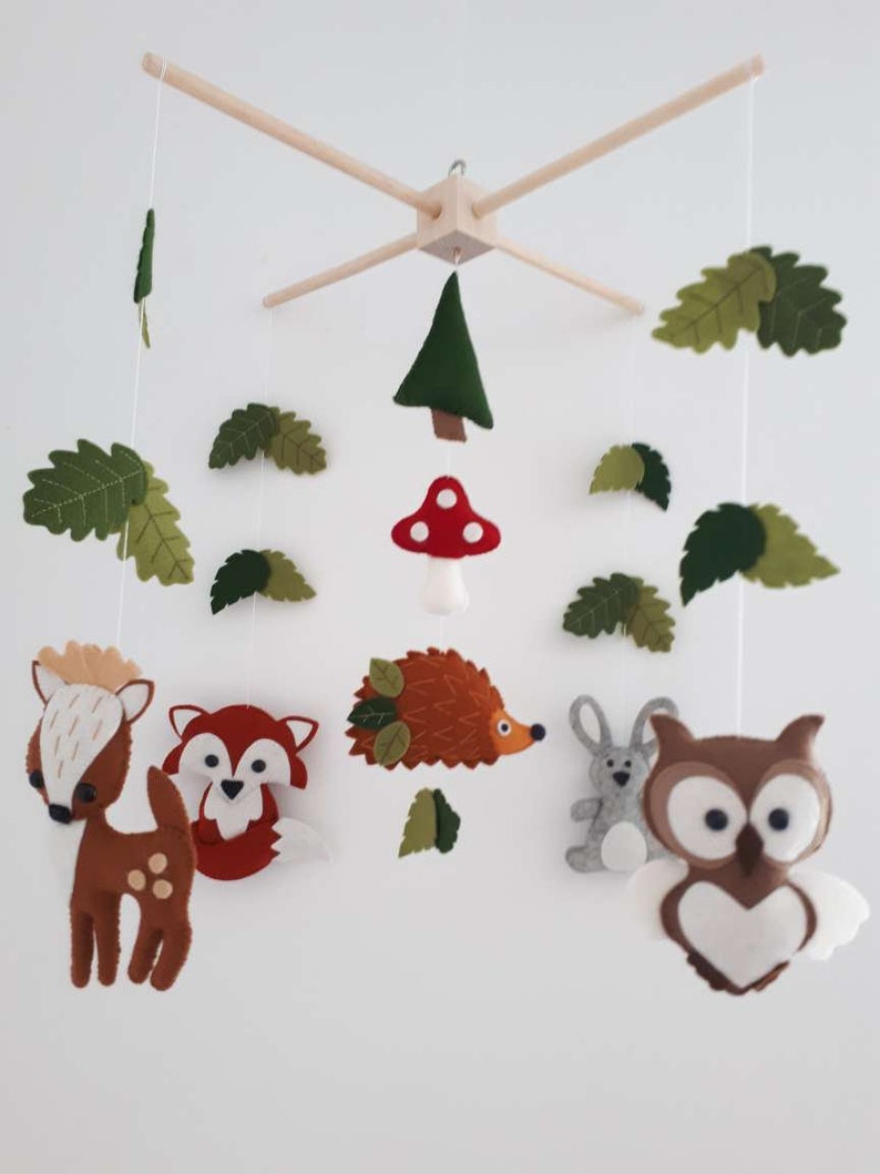 Baby Mobile Forest Animals. Baby mobile Baby | Etsy