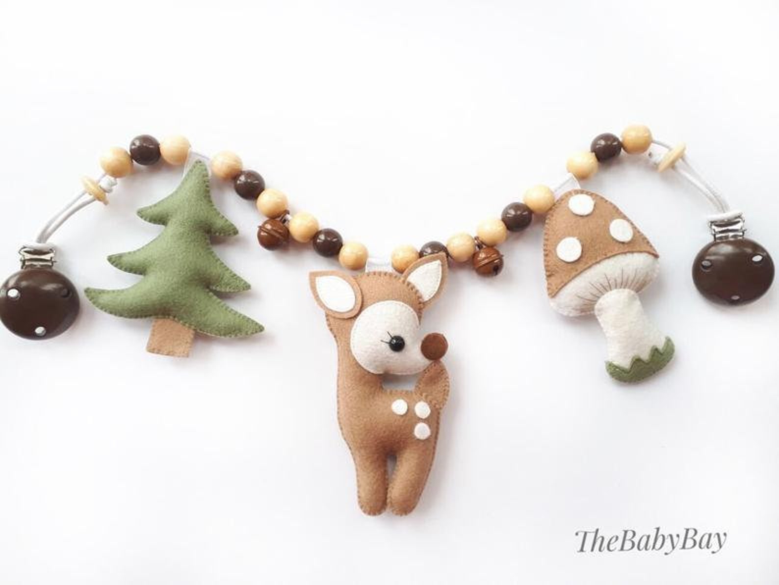 Stroller Chain From 100% Wool Felt - Etsy