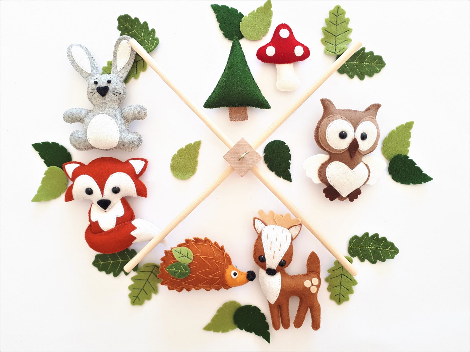 Baby Mobile forest Animals. Baby Mobile Baby - Etsy