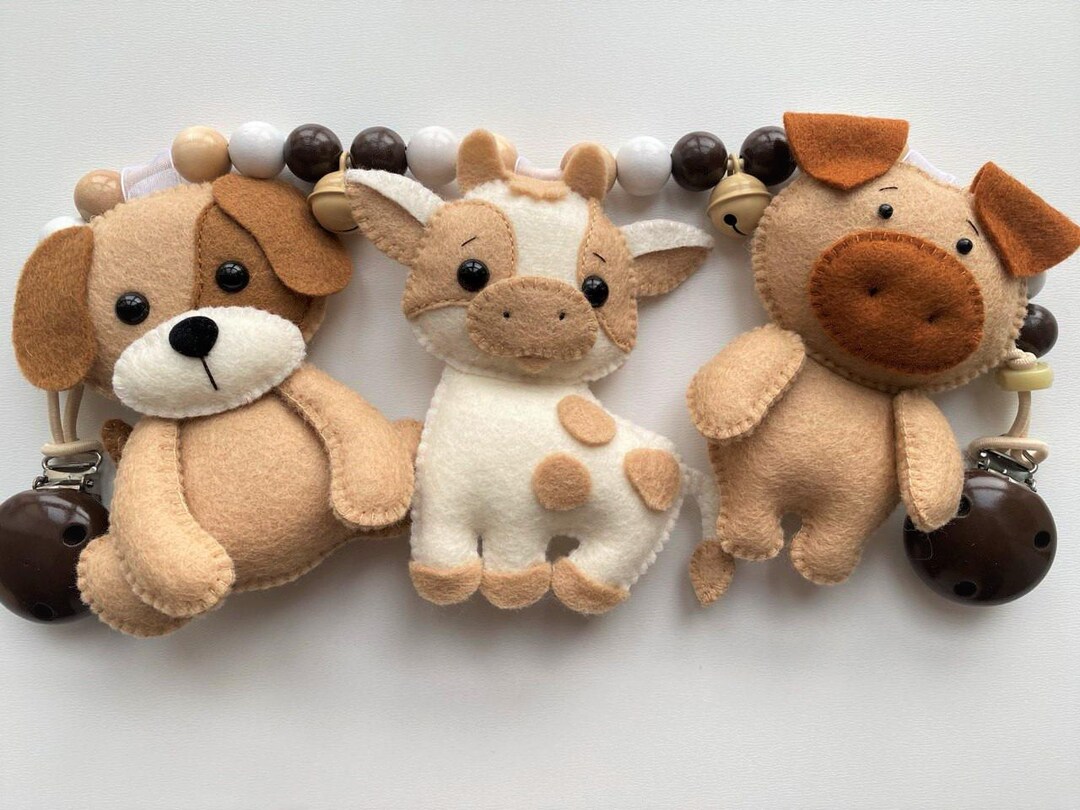 Stroller Chain From 100% Wool Felt - Etsy