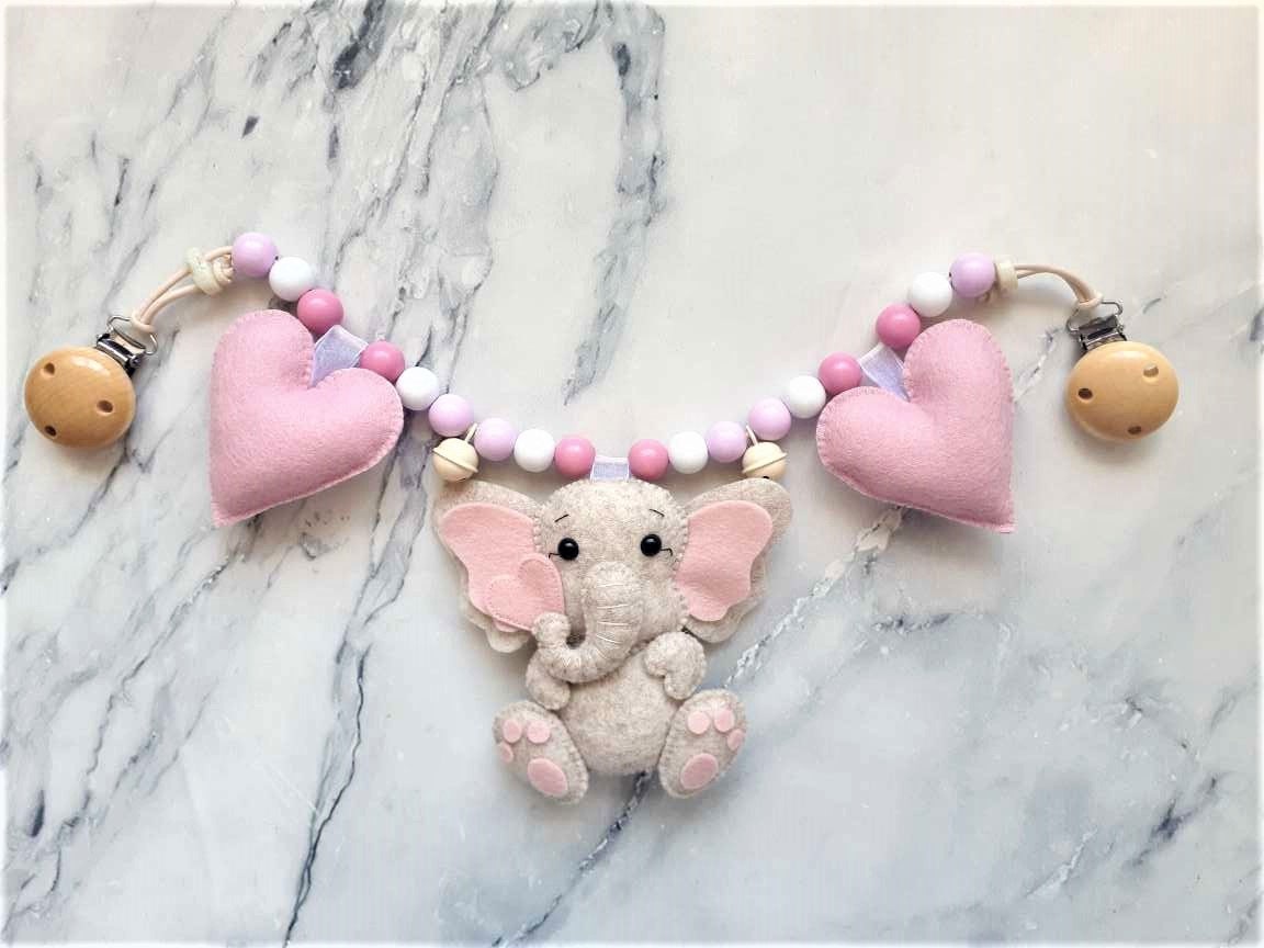 Stroller chain from 100% wool felt | Etsy