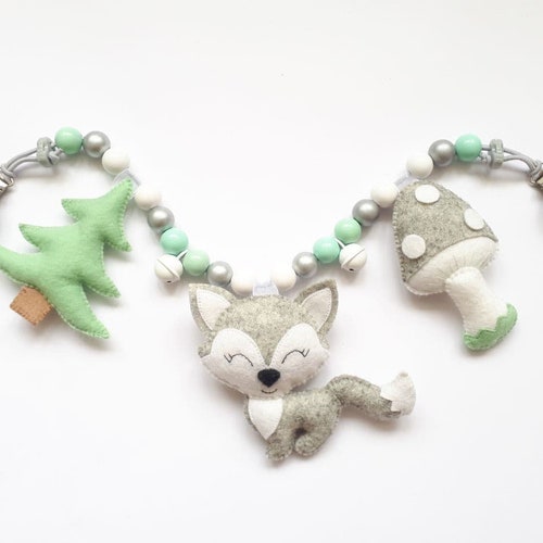 Stroller Chain From 100% Wool Felt - Etsy