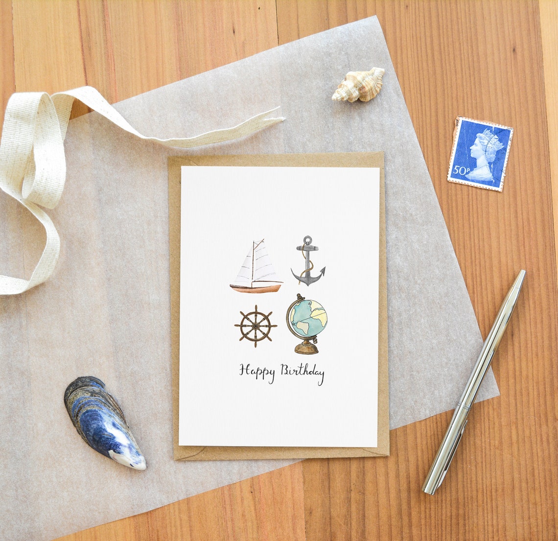 Adventure Card, Sailing Card, Explorer Card, Birthday Card, A6 - Etsy UK