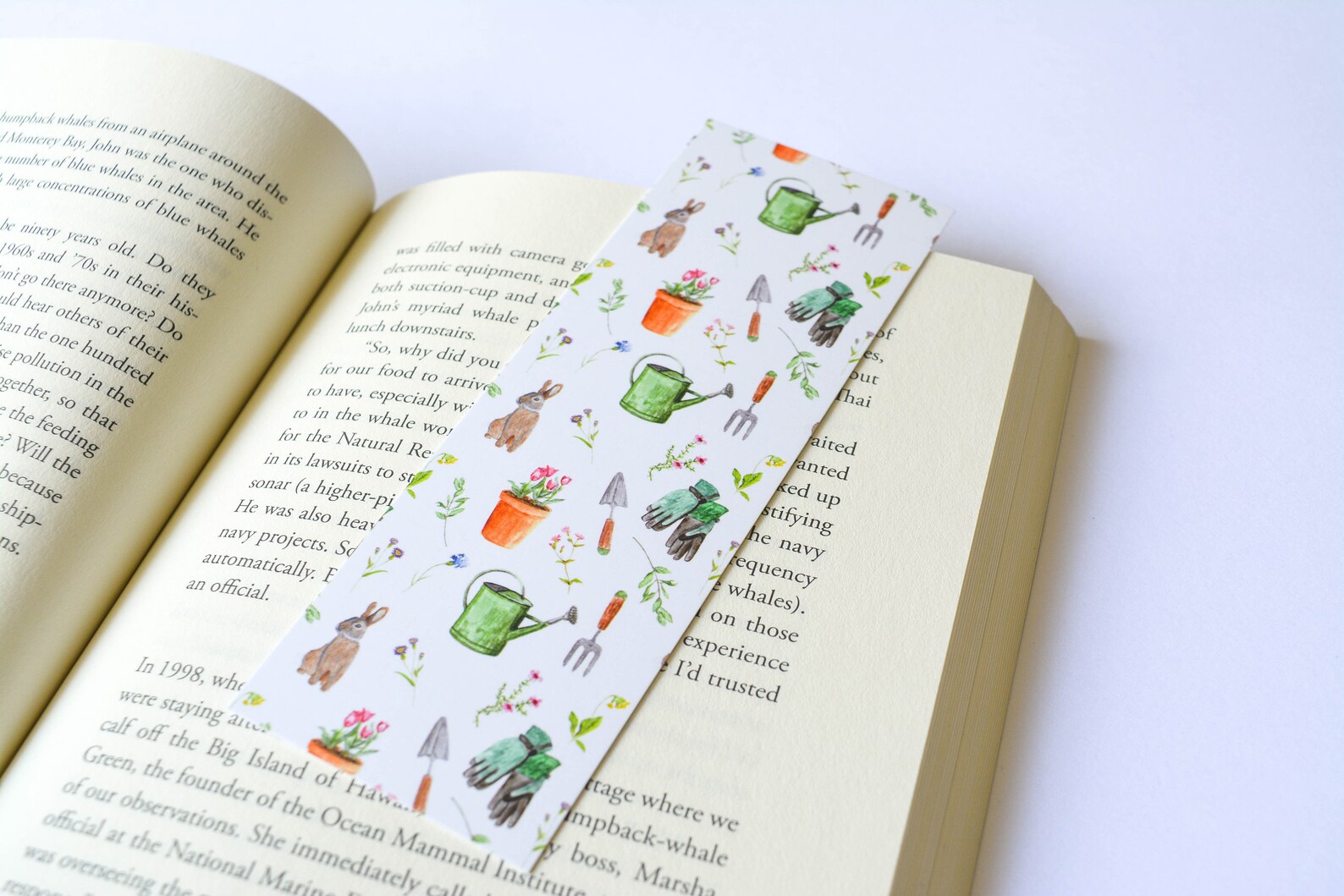 Gardening Bookmark Mother's Day Gift Nature Bookmark - Etsy Australia