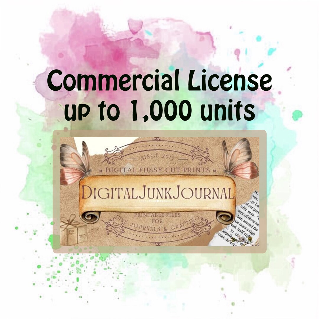 Commercial License - Digital Download License - 1,000 Units Commercial ...