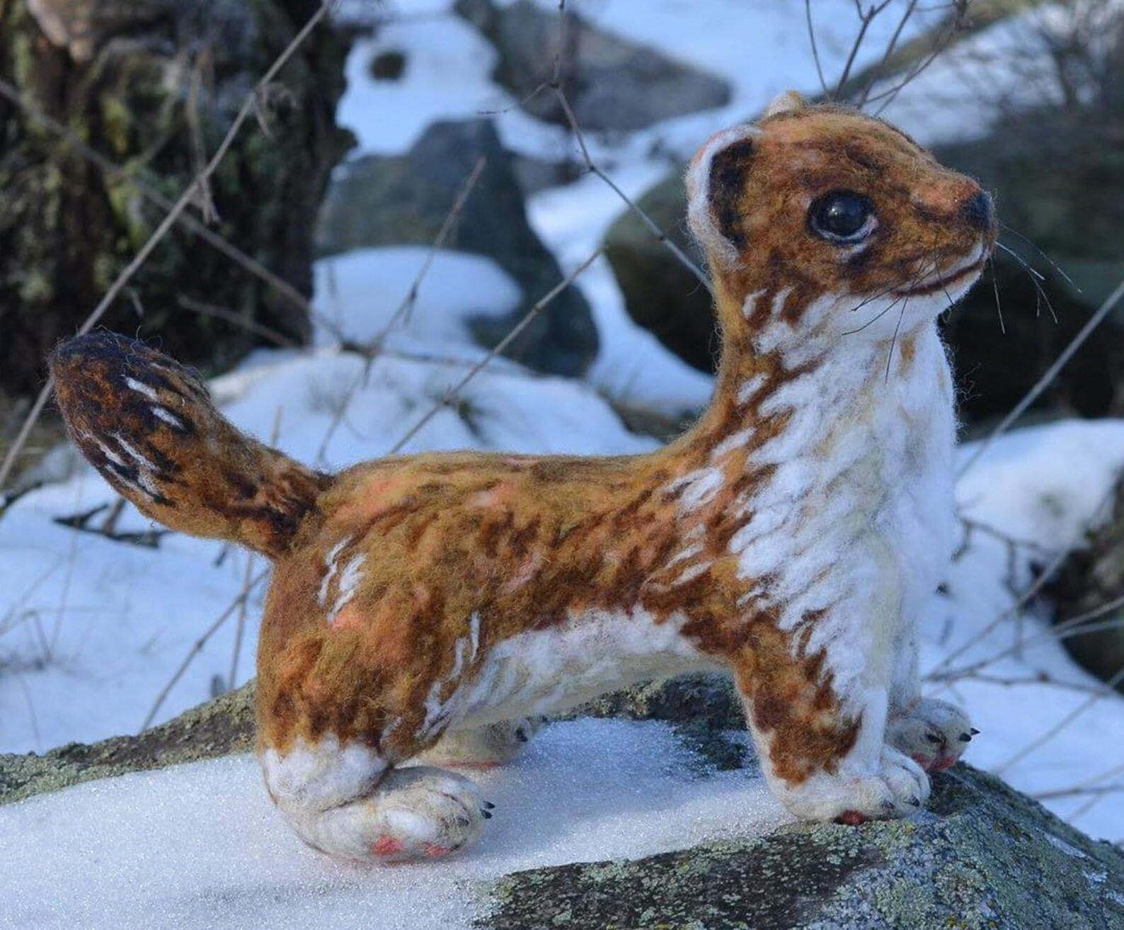 Wool Sculpture Felting Needle Felted Animals Needle Felted | Etsy