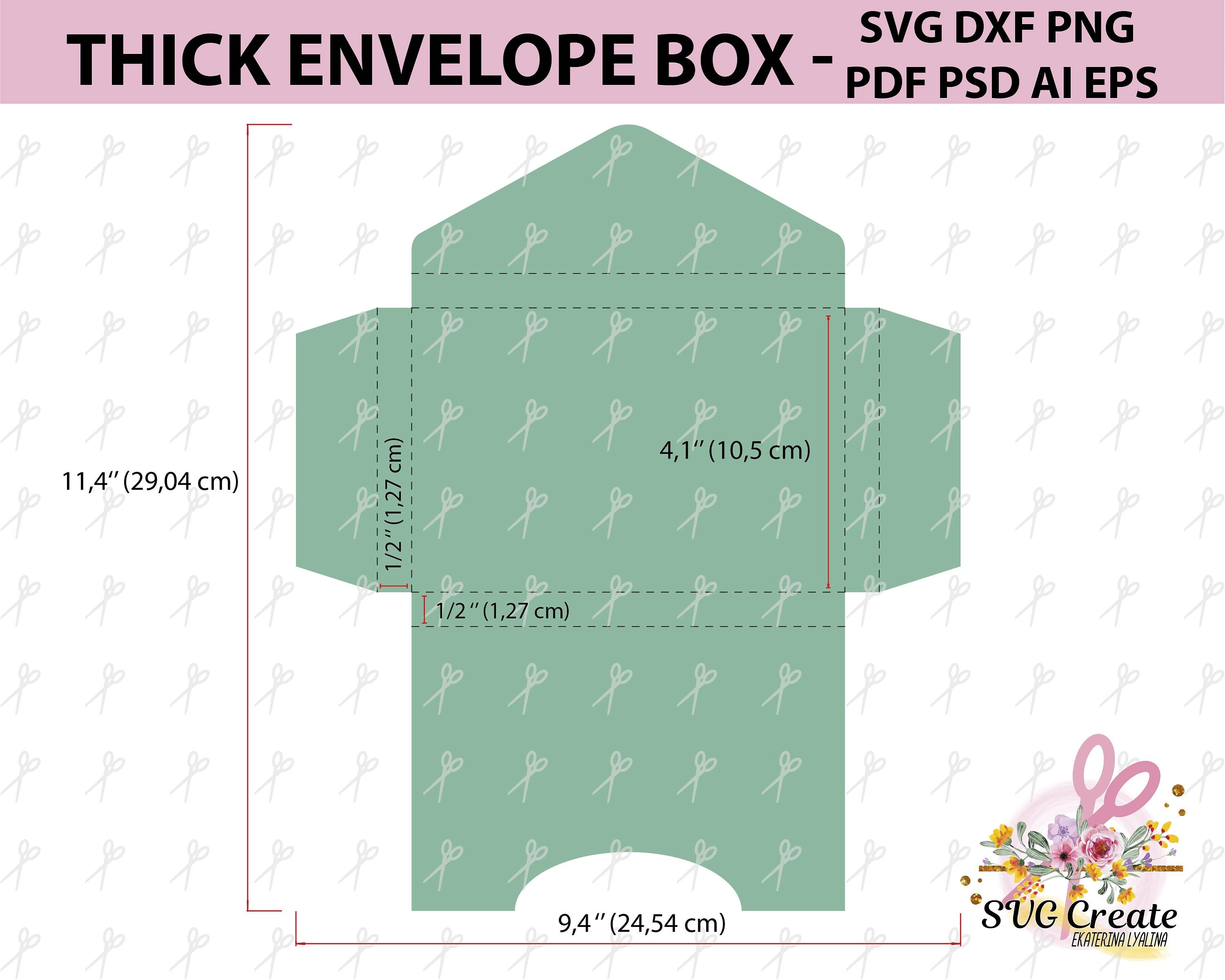 Envelope Template Packaging