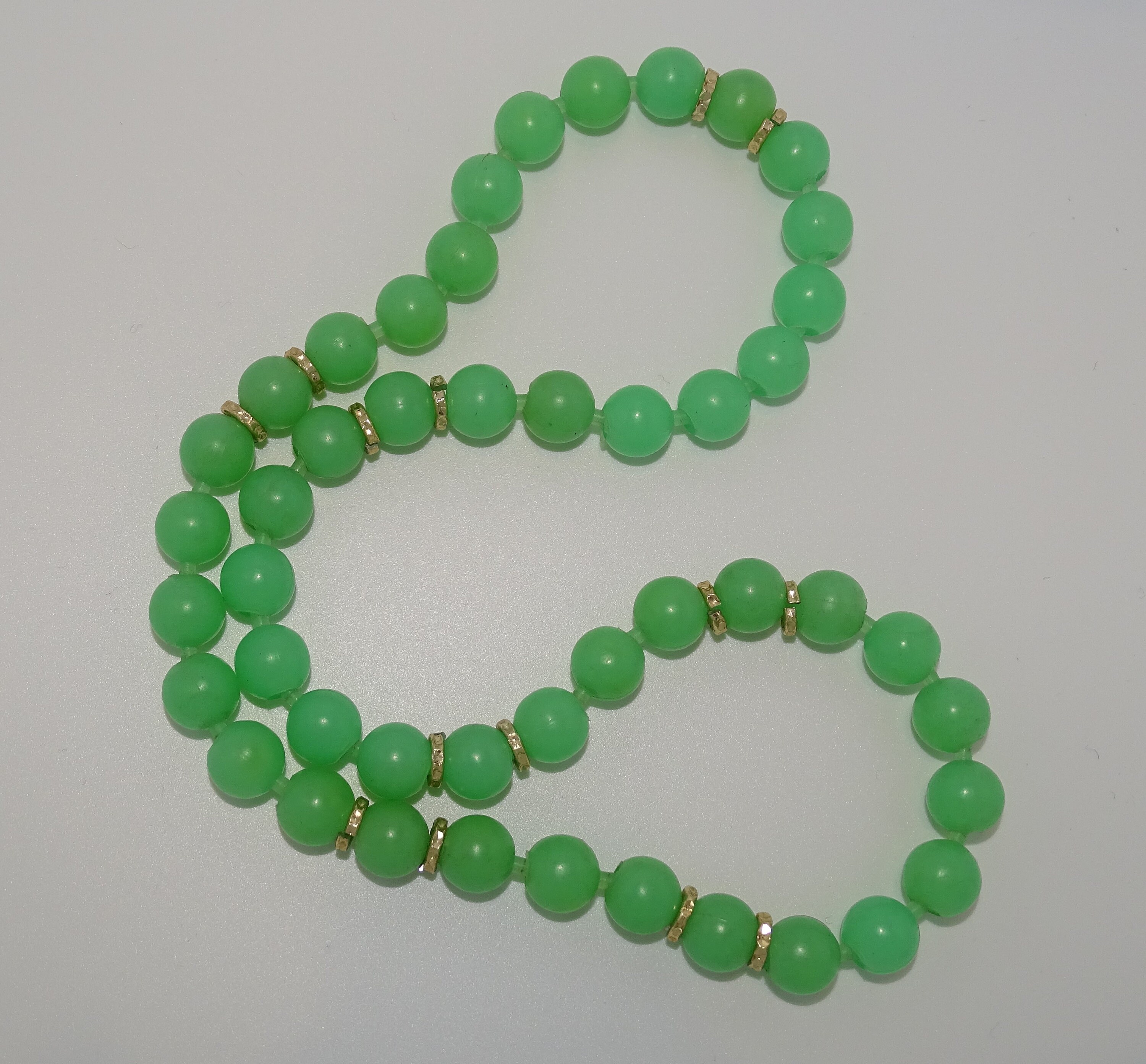 Beautiful Retro Plastic Popper Beads/ Popper Beaded Necklace - Etsy