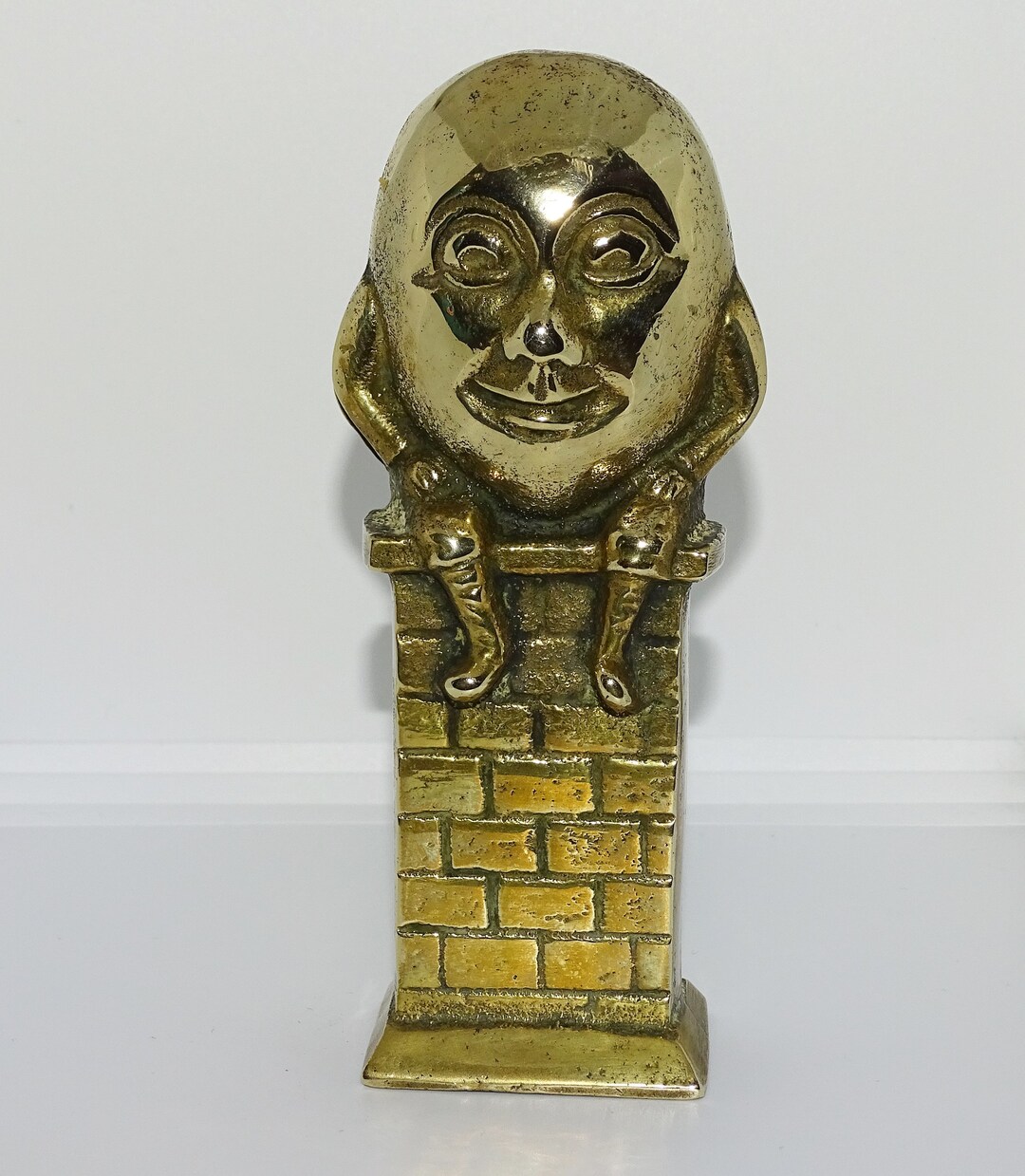 Vintage Brass Humpty Dumpty Nursery Rhyme Money Bank/ Money Box - Etsy