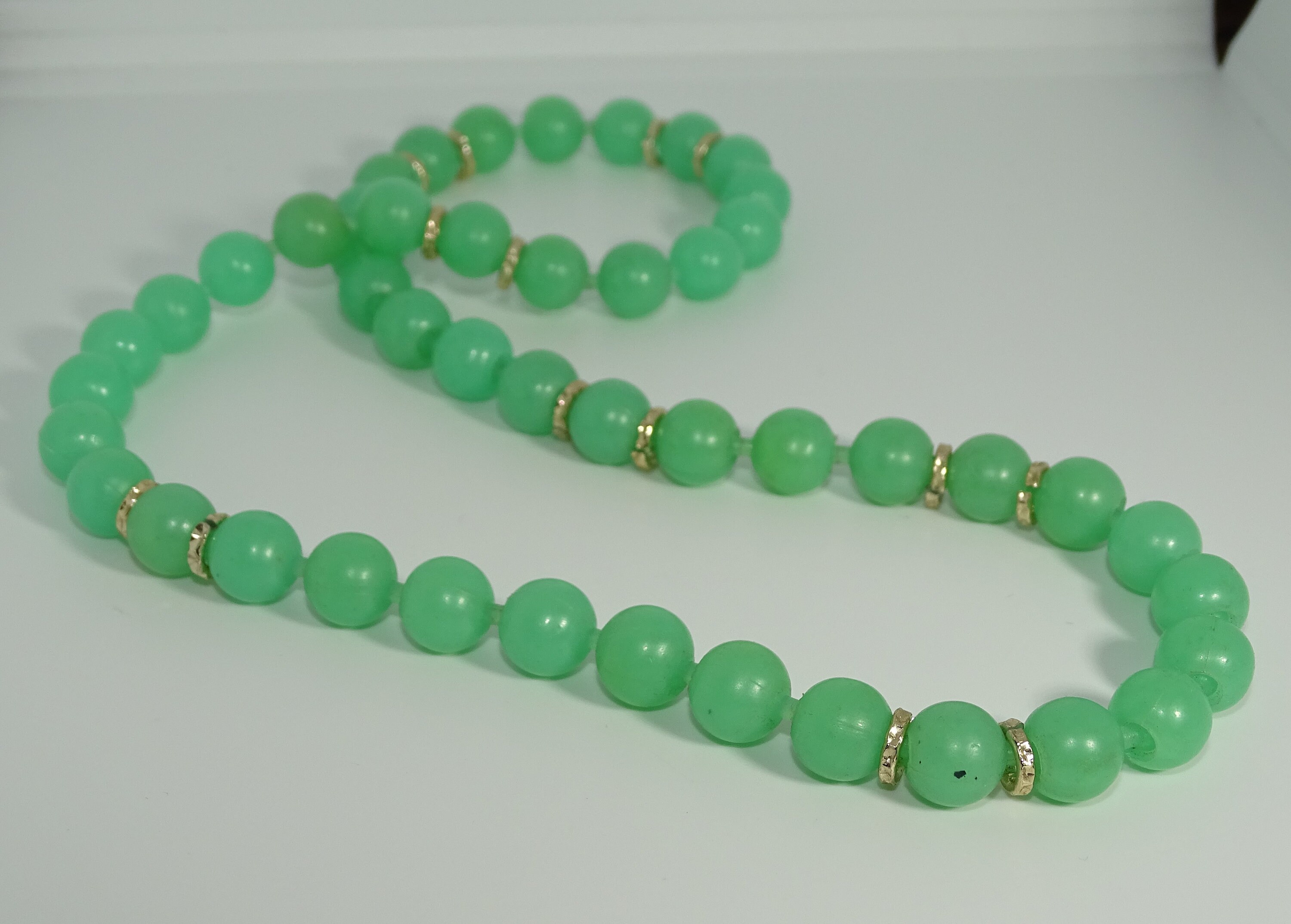 Beautiful Retro Plastic Popper Beads/ Popper Beaded Necklace - Etsy