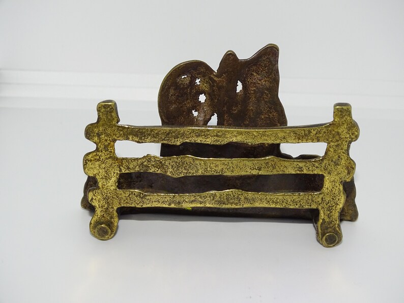Vintage Brass Welsh Lady Jenny Jones Letter Rack - Etsy UK