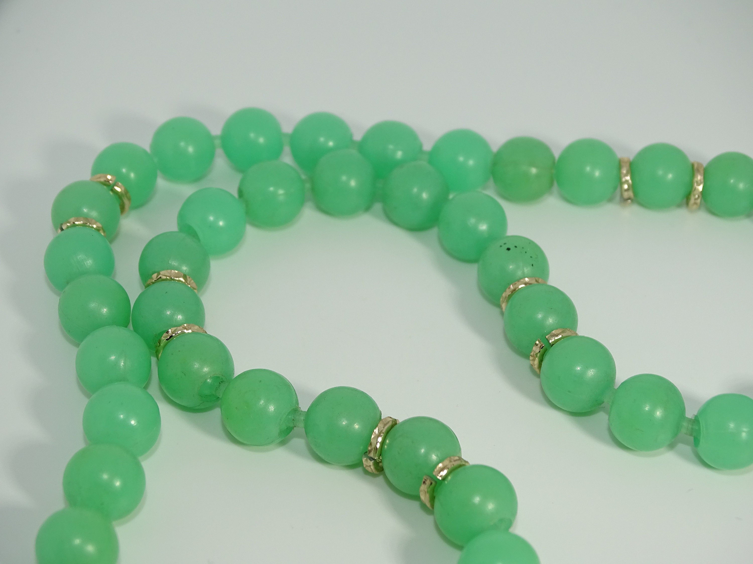 Beautiful Retro Plastic Popper Beads/ Popper Beaded Necklace - Etsy