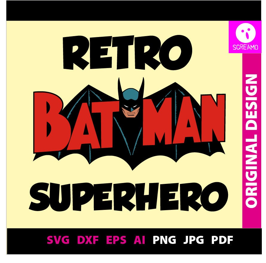 Cricut Batman SVG Superheroes Svg Printable Cut File For Shirts 02 dxf ...