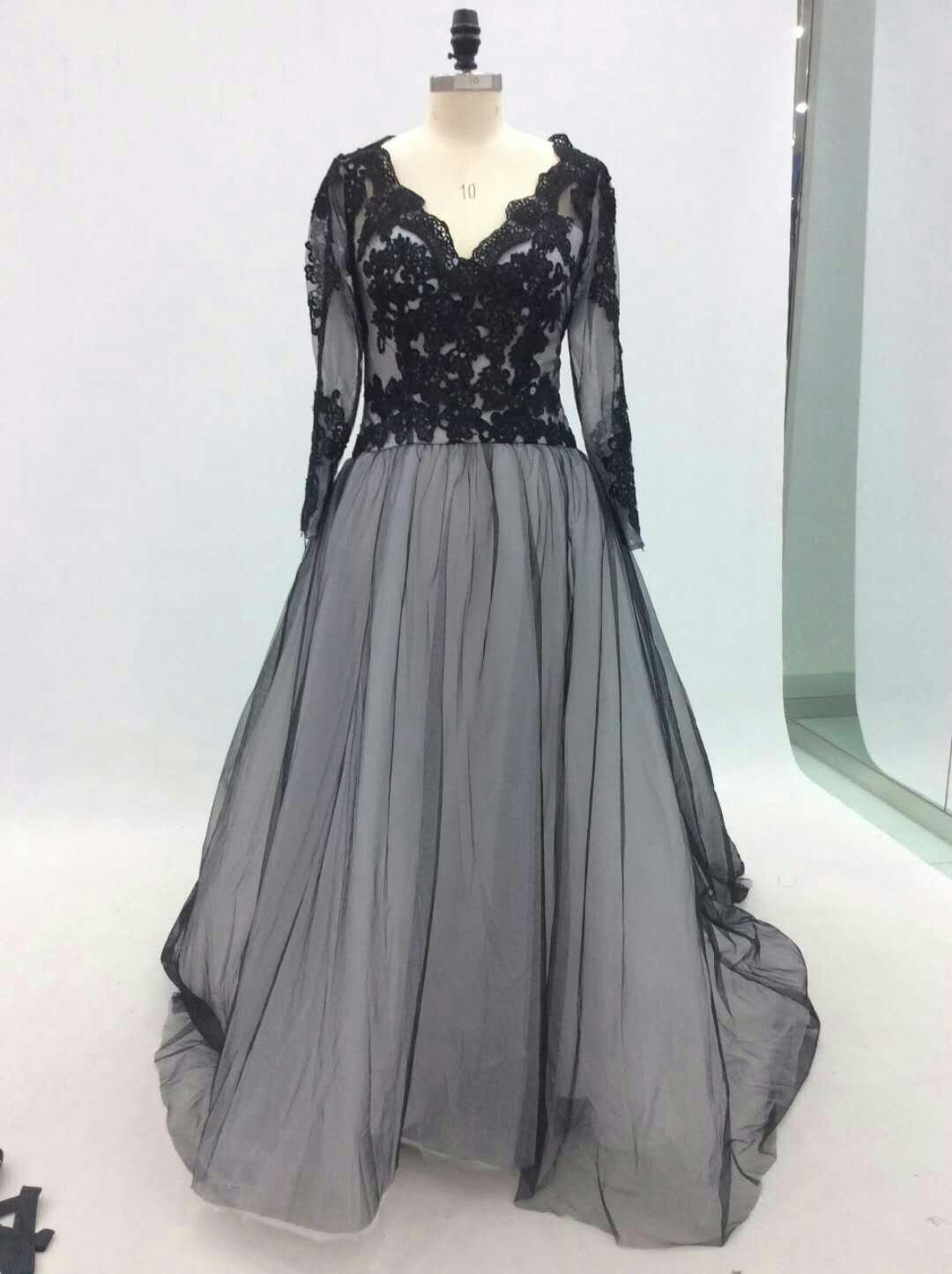 Non-traditional Black Wedding/ Prom/ Special Occasion Dress - Etsy