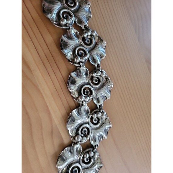 Vintage Max Rieg Art Nouveau Gingko Leaf Sterling Si… - Gem