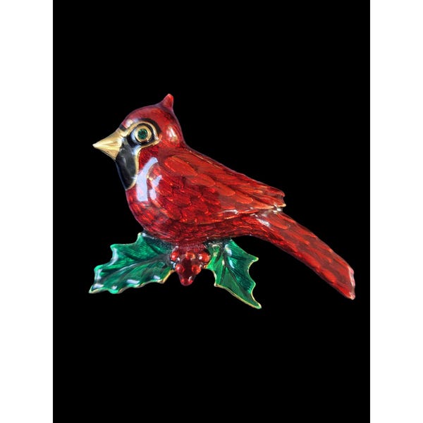 Cardinal in Flight - Etsy