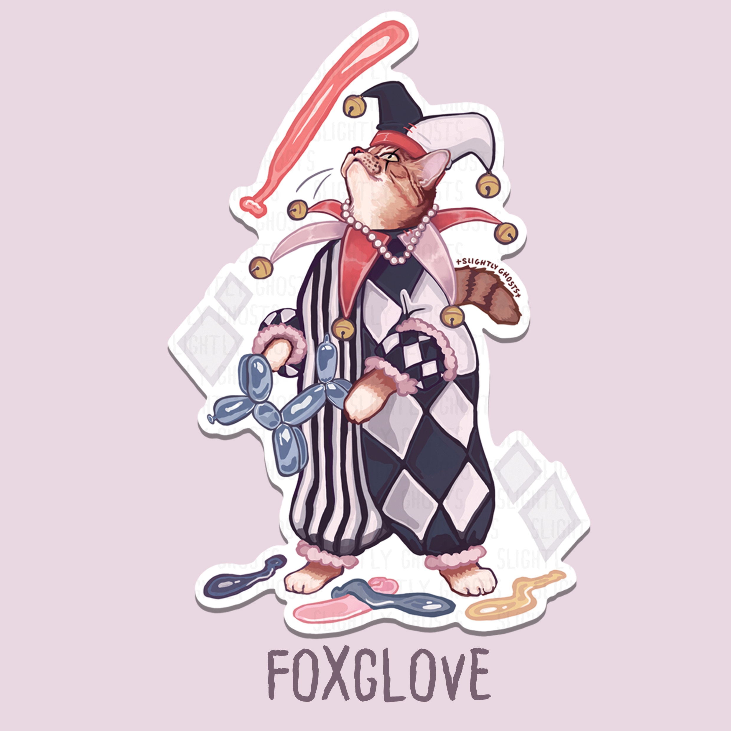 Circus Cats Stickers - Etsy UK