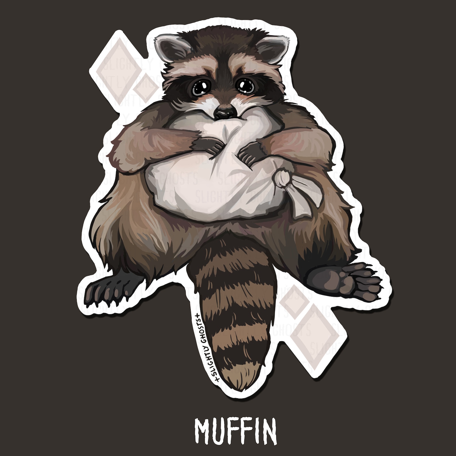 Raccoon Stickers - Etsy