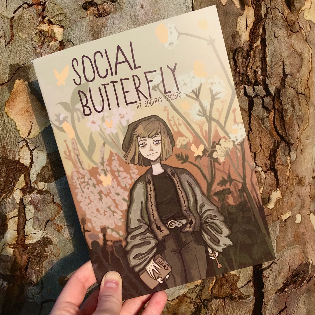 Social Butterfly - Original Comic by Slightly Ghosts - Comic and Zine ...