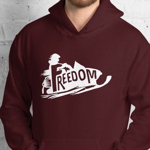 Snowmobiling Freedom Snow Machine Sled Lover Snowmobile Adventures ...