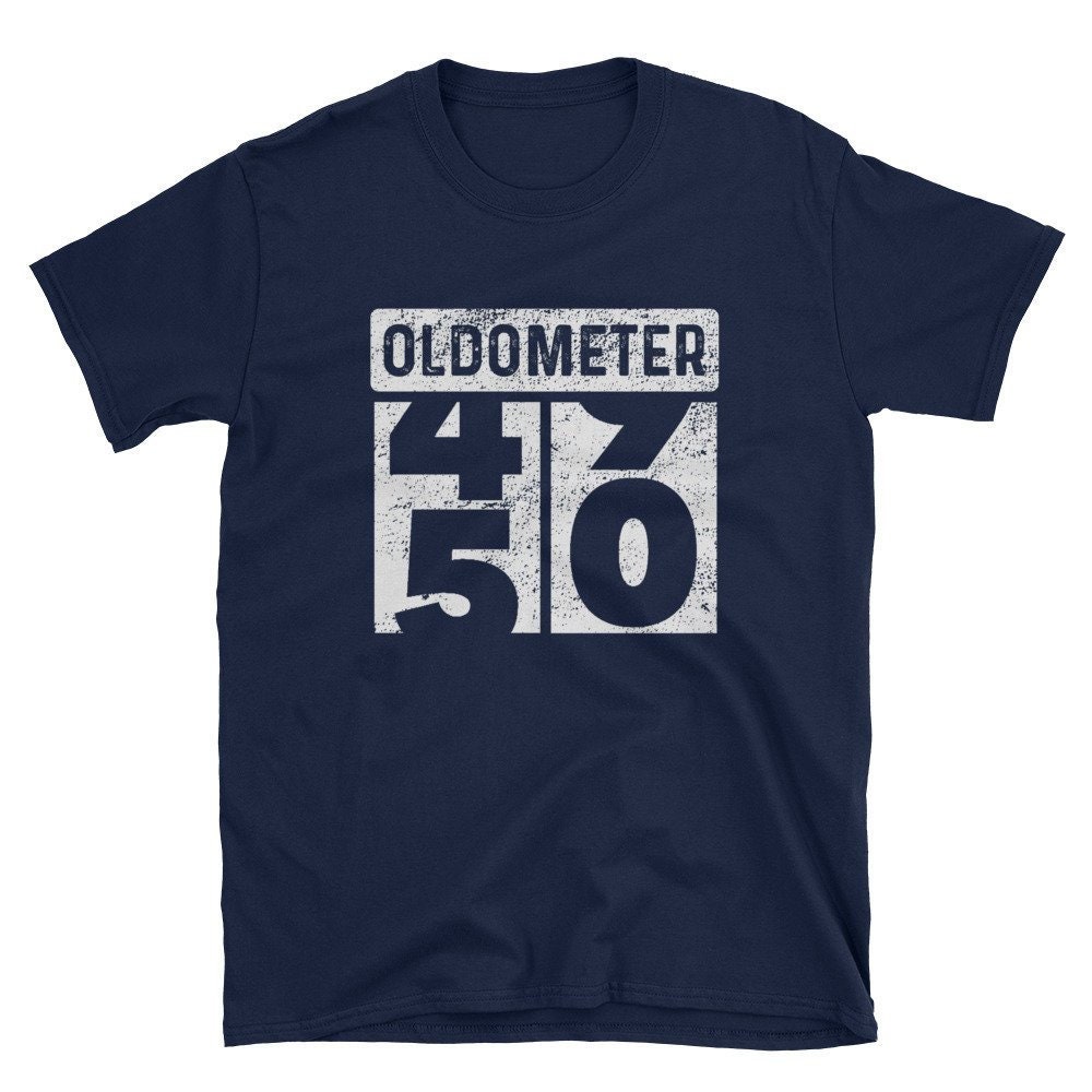 Oldometer Odometer Funny 50th Turning 50 Birthday Party Gift T-shirt - Etsy