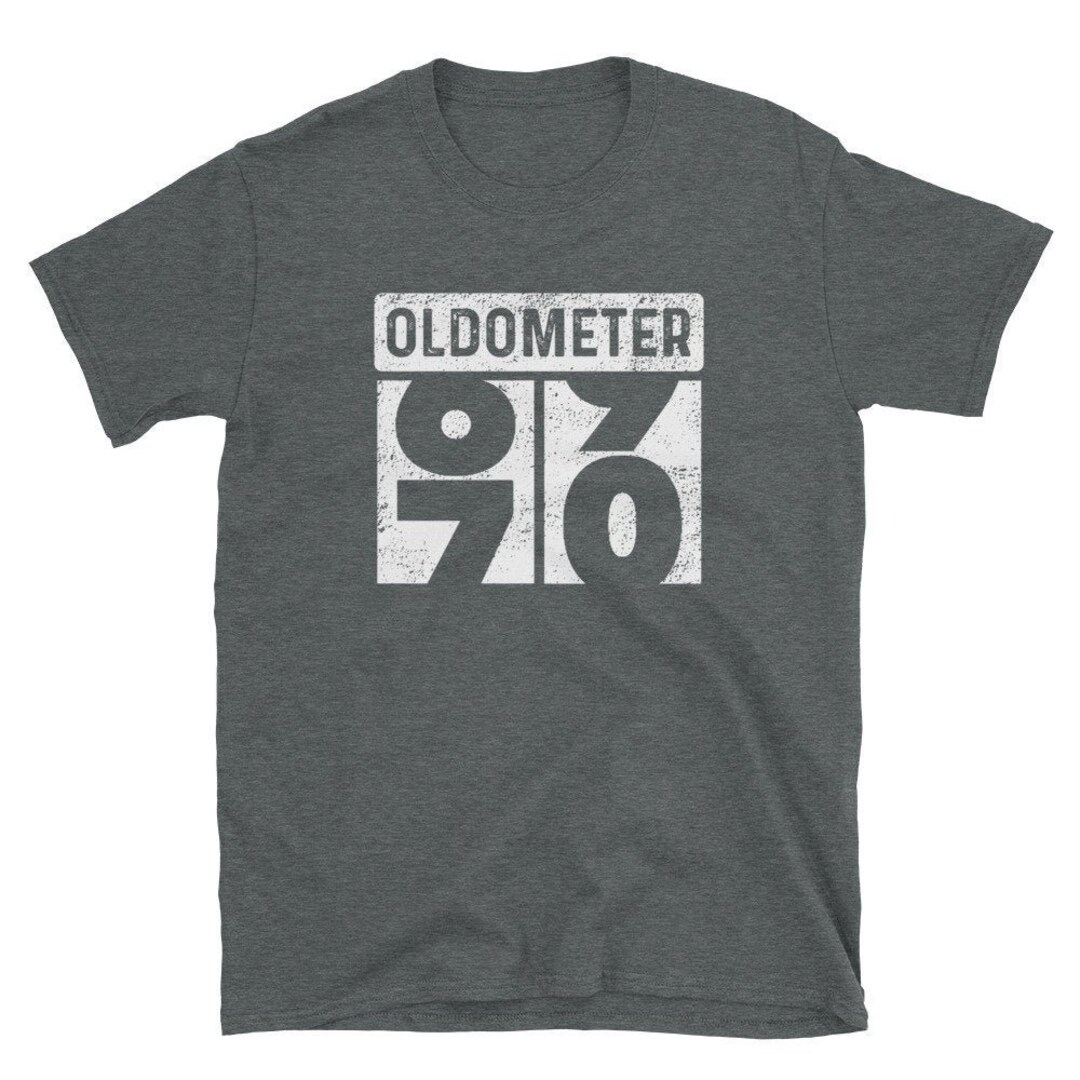 Oldometer Odometer Funny 70th Turning 70 Birthday Party Gift T-shirt - Etsy