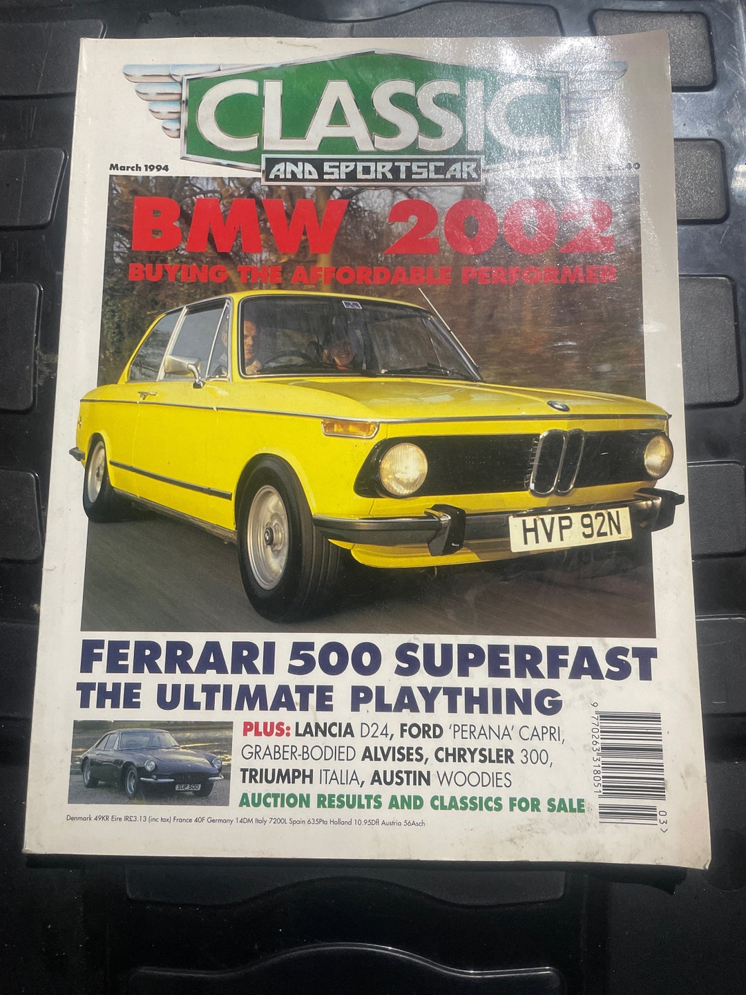 Classic & Sportscar Magazine March 1994 - Etsy