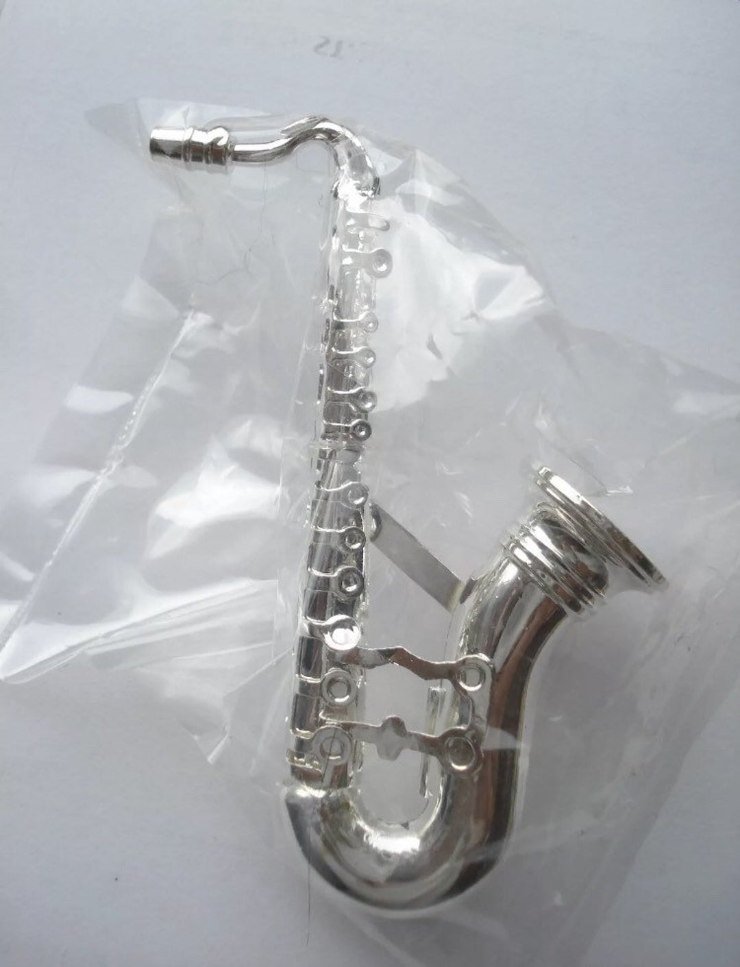 Tenor Saxophone Sax Acid Jazz Band Ska Silver Metal Pin Badge - Etsy