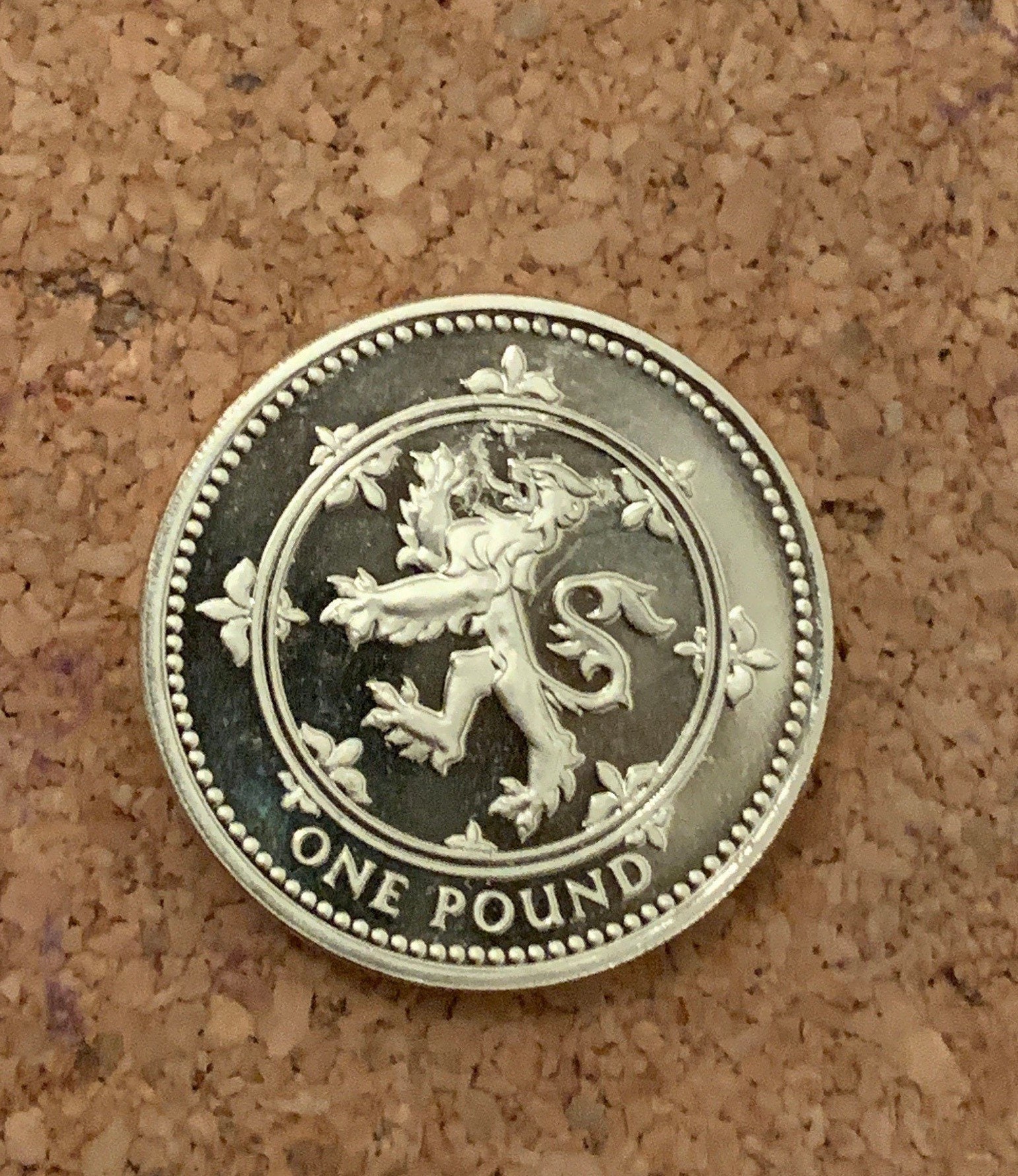 1999 Royal Mint Scottish Rampant Lion One Pound Proof Coin - Etsy España