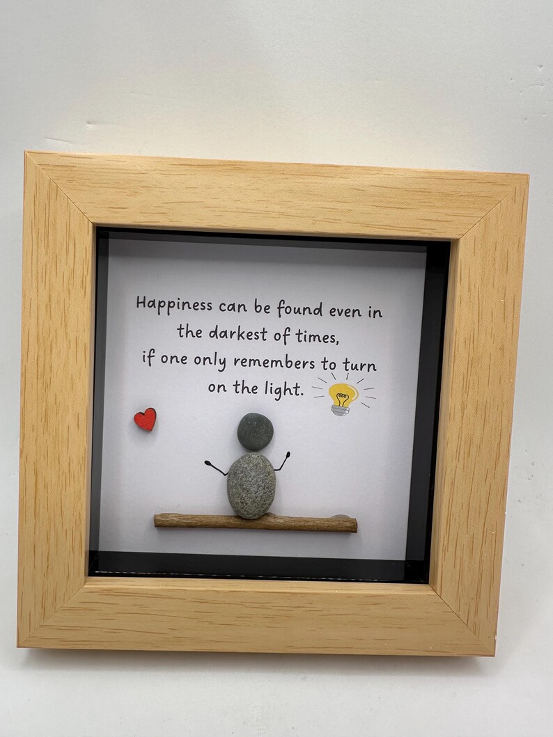 Quote Pebble Art, Pebble Art Friends, Gift, Personalised,friend Gift ...