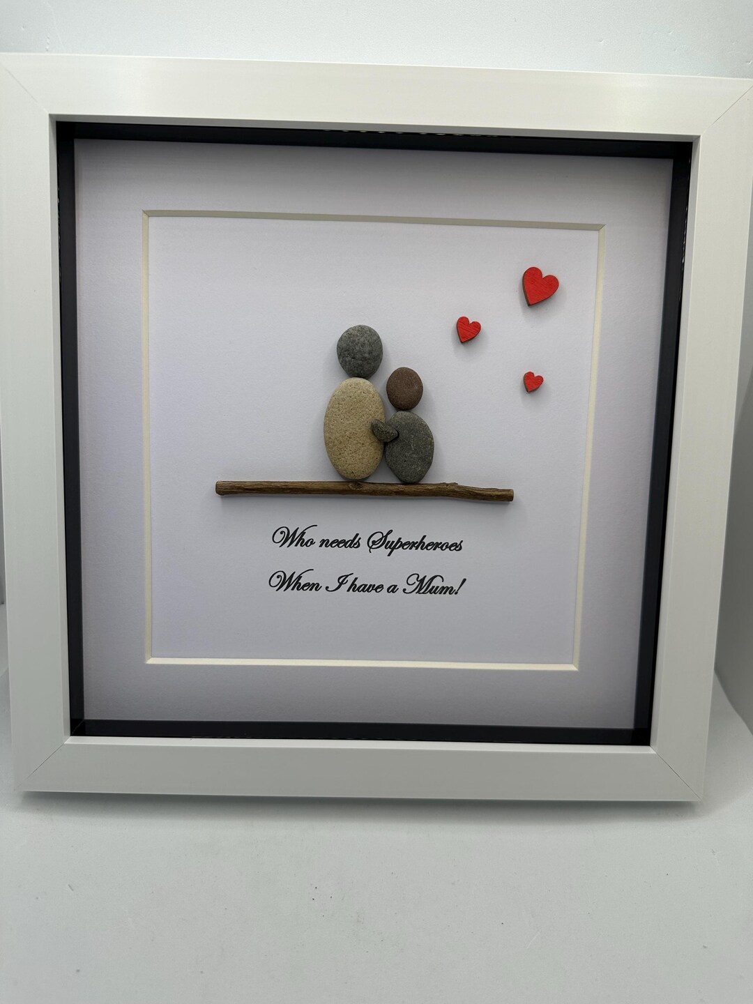 Mothers Day Pebble Art, Mother Pebble Art, Superhero Pebble, Scottish ...