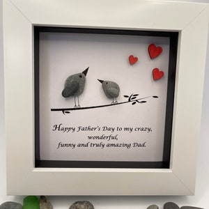 Pebble Art, Father’s Day Pebble Art, Father’s Day, Bird Pebble Art ...