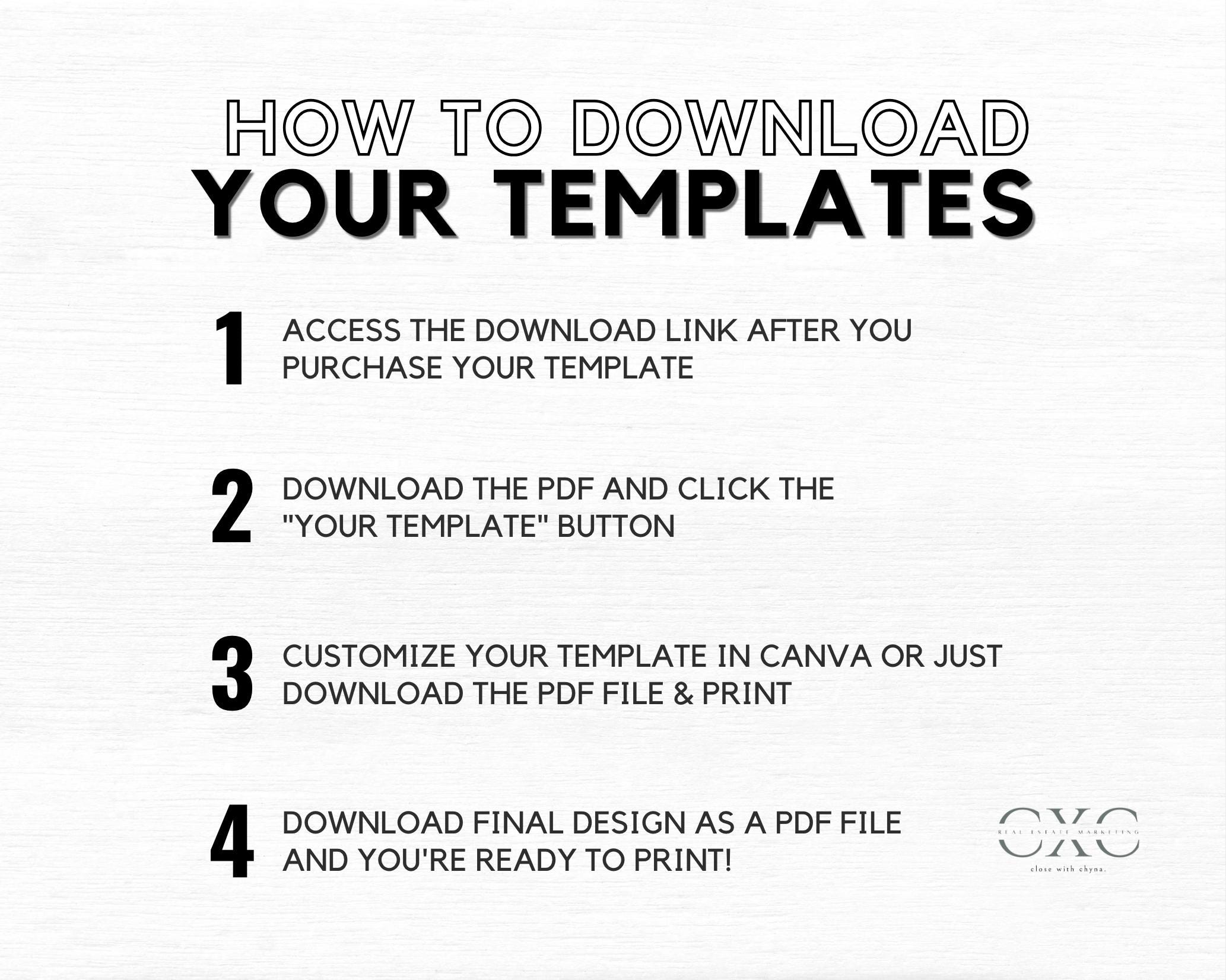 Open House Sign in Sheet Canva Template & Printable PDF | Real Estate ...