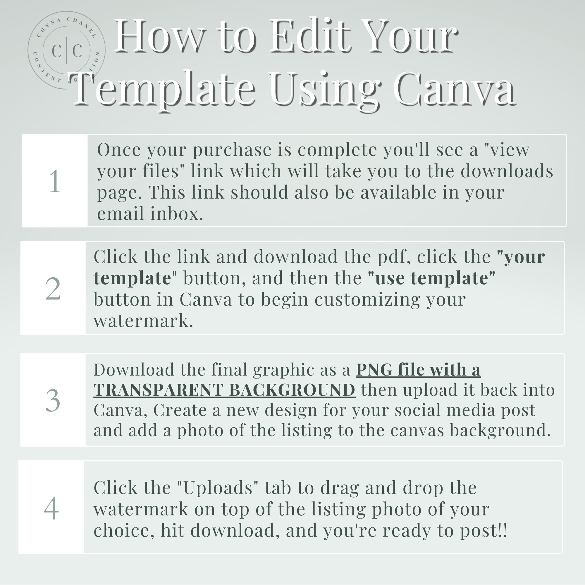 Black and Gold Watermarks and Badges for Real Estate Agents - Etsy